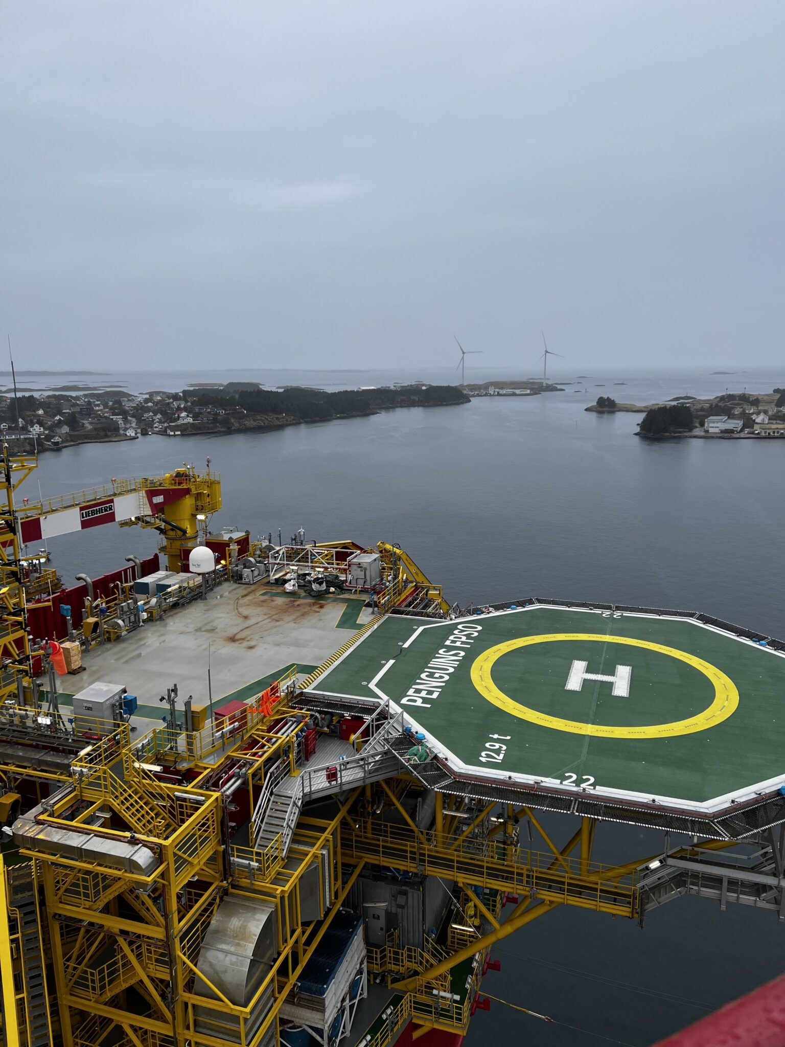 Penguins FPSO, Shell UK – Kranproffen AS